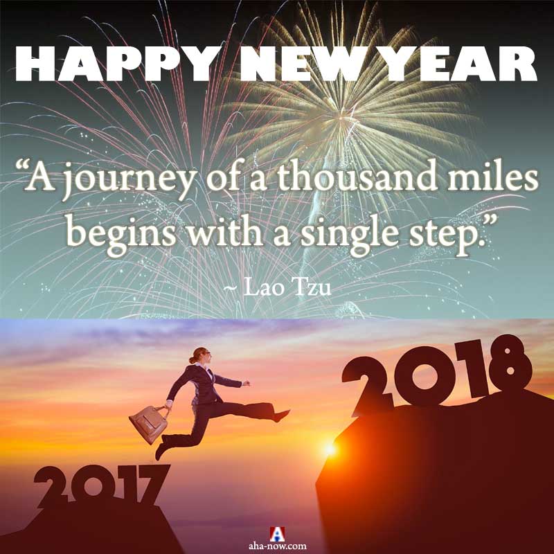 New Year New Beginning: How to Start a New Life in 12 Steps | Aha!NOW
